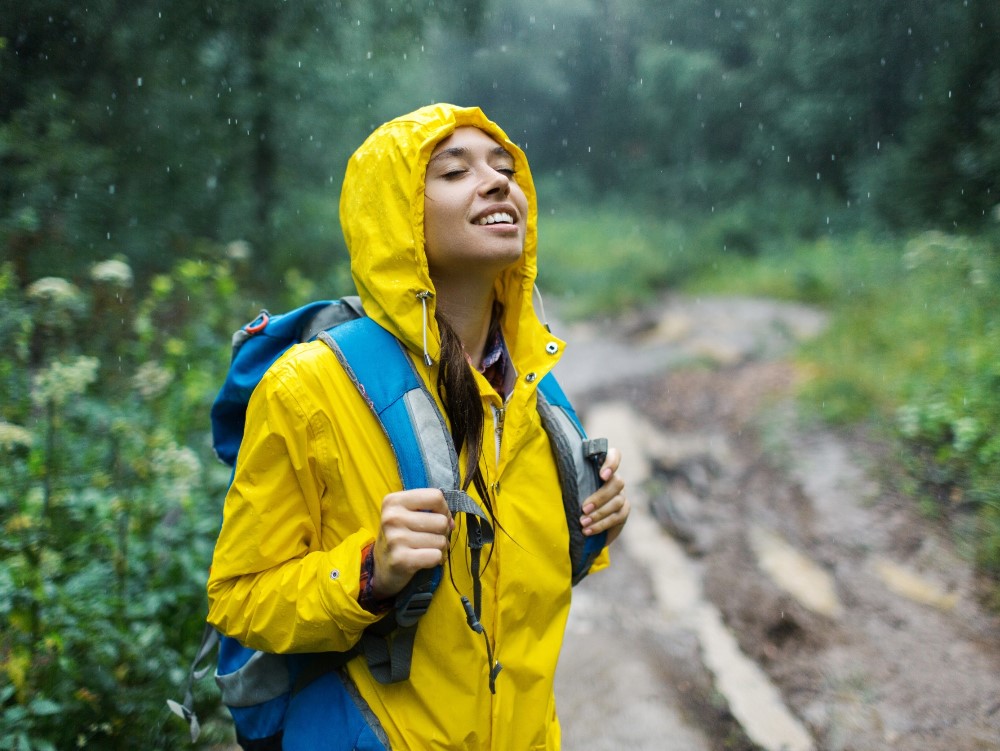 Hiking In The Rain Embracing The Elements